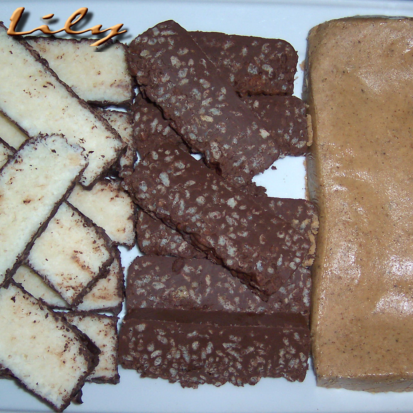 Deliciós Mos: TURRONES (Coco, Chocolate-Arroz Inflado, Jijona de Avellanas)