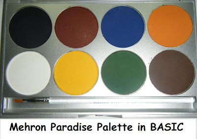 Zombie Beauty: Mehron Paradise Palettes Review & Swatches