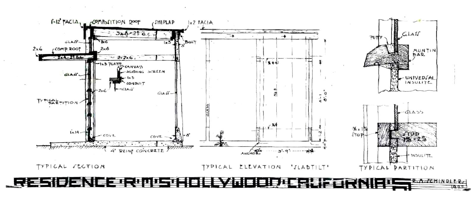 Proyectos 1 - Eauclm: Schindler/Chace house (1921-1922) - Rudolf ...