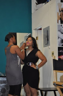 Glamorous Touch: Kai Morae shoot behind the scene pics