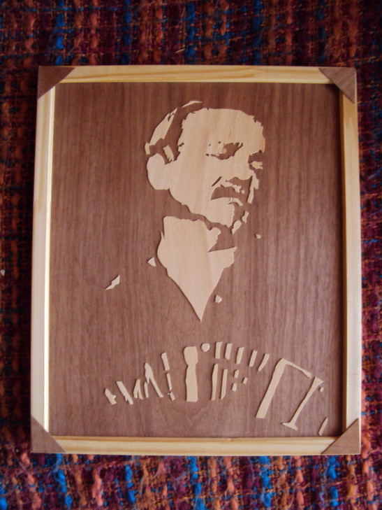 .:Quipu-Macramé:.: Cuadro de Madera Calada en cedro y haya