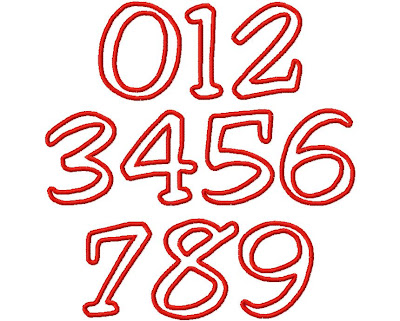 Trucks and Tutus Boutique: NEW Applique ALPHABET and NUMBER Choices!