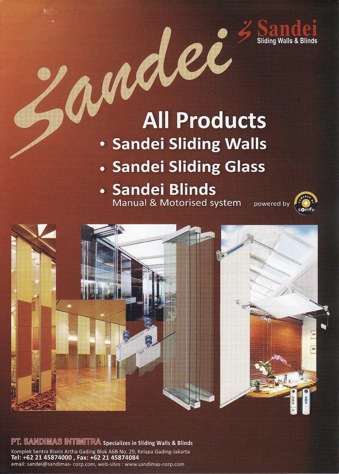 Sandei Sliding Walls and Blinds – Building Materials