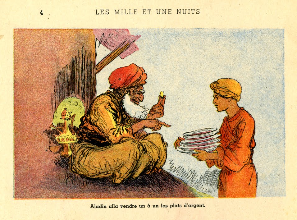 Le DESSIN !: Albert Robida et Aladin ou La Lampe Merveilleuse
