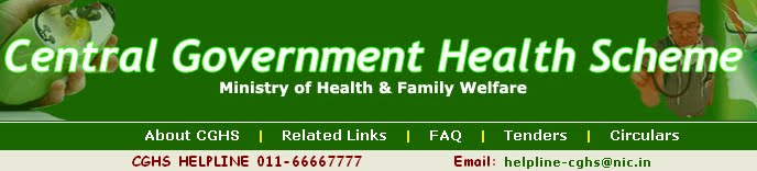 Latest CGHS (Central Government Health Scheme) orders...