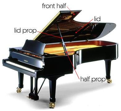 Grand Piano Lid