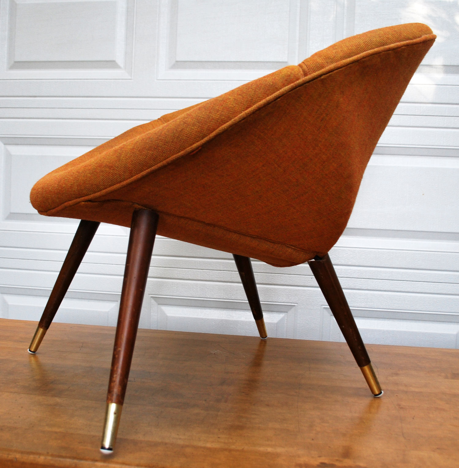 junk2funk: Vintage Orange Saucer Chair
