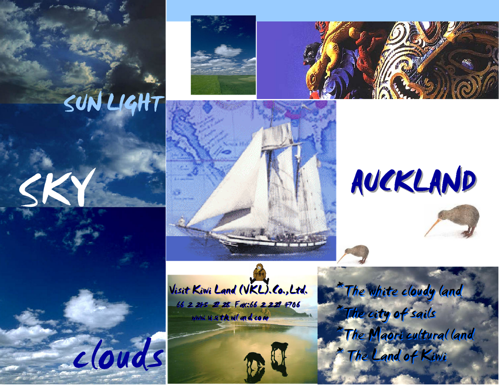 Pakin-Brochures: Auckland (New Zealand) Brochure