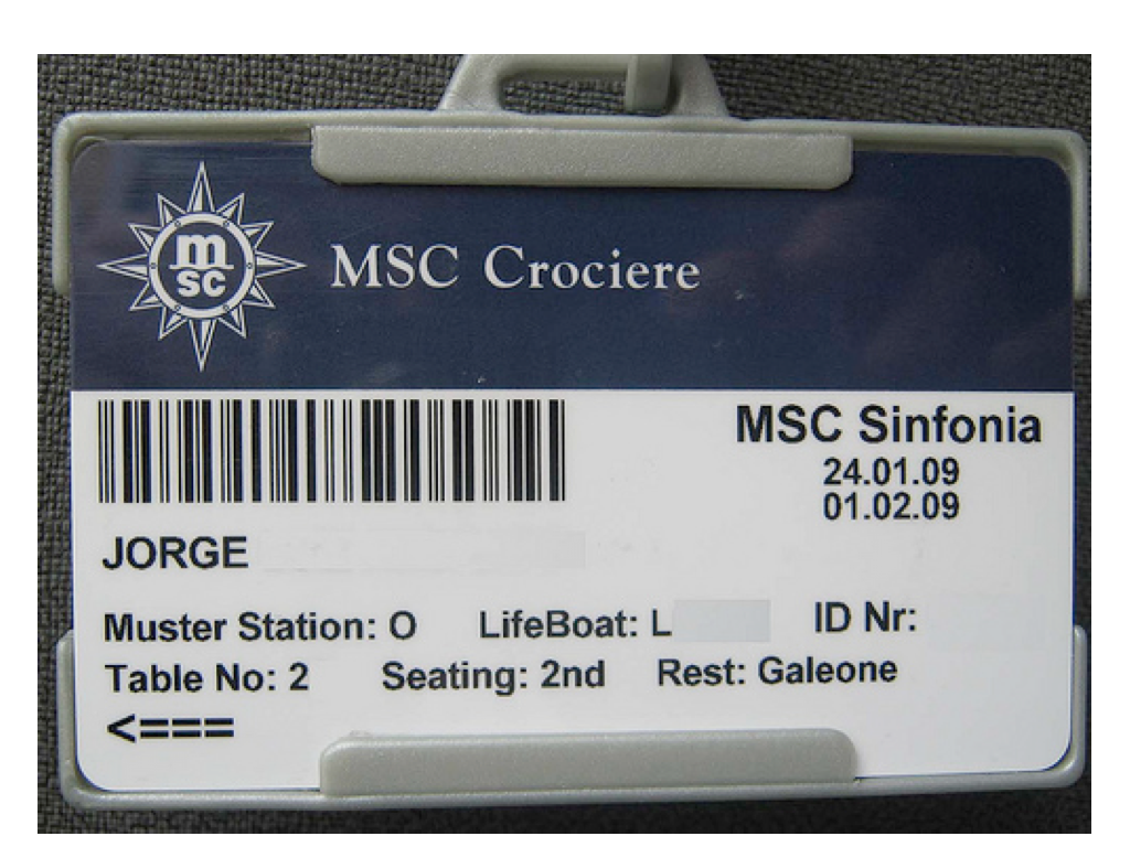 JohnsonBarcodes: Description of the customer need on cruise ships