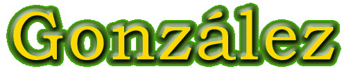 Jesùs gonzàlez.: LOS GONZALEZ...