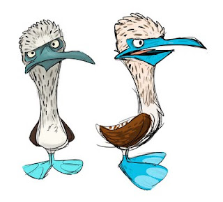 Brian MORANTE in Blog Form: The Blue Footed Boobie