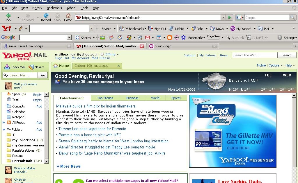 Testing Garage: Bugs with new Yahoo! Mail version? or Bugs with Mozilla ...