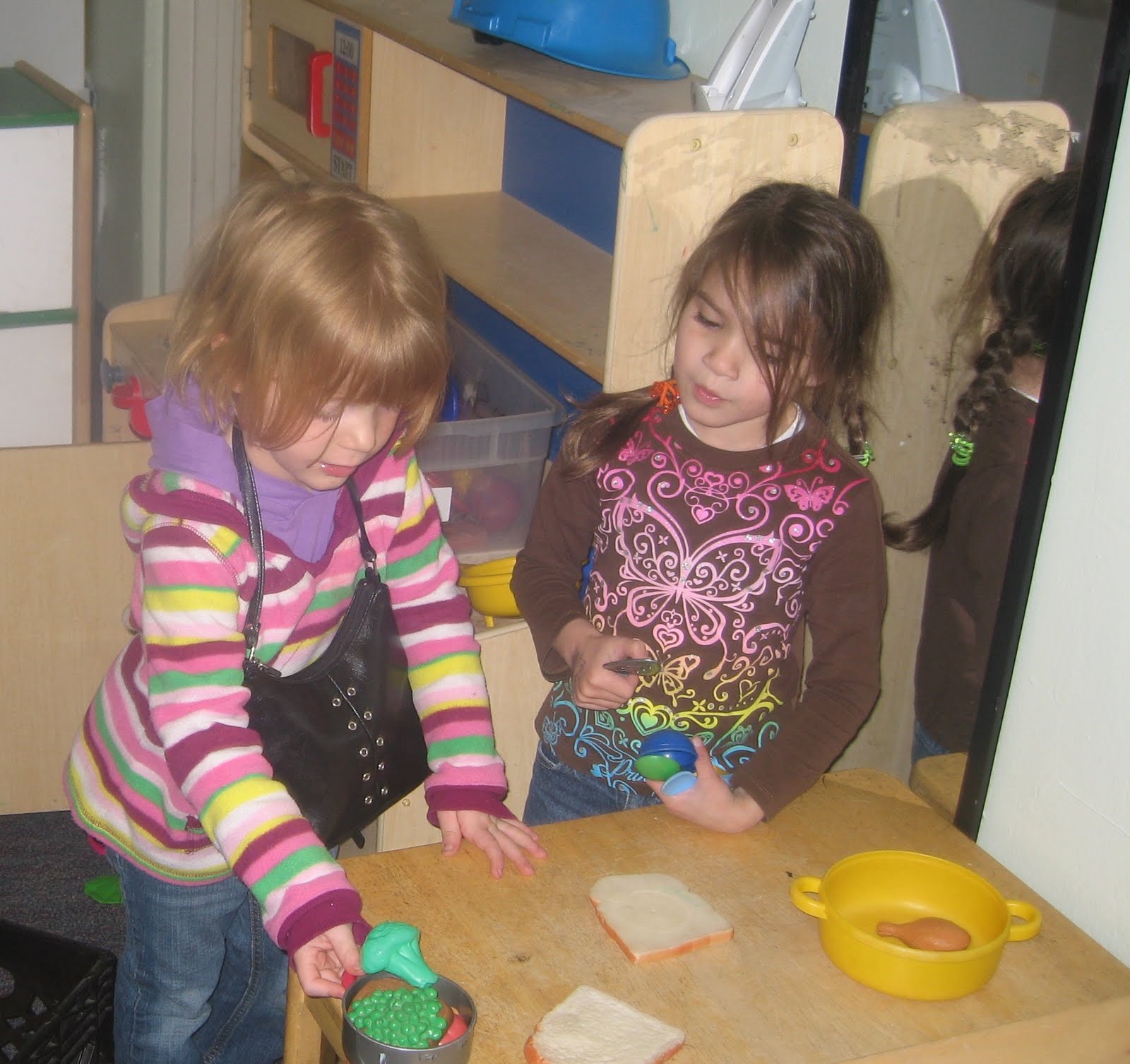 Prescott YMCA Child Care Blog: Dramatic Play, Painting and Show and Tell