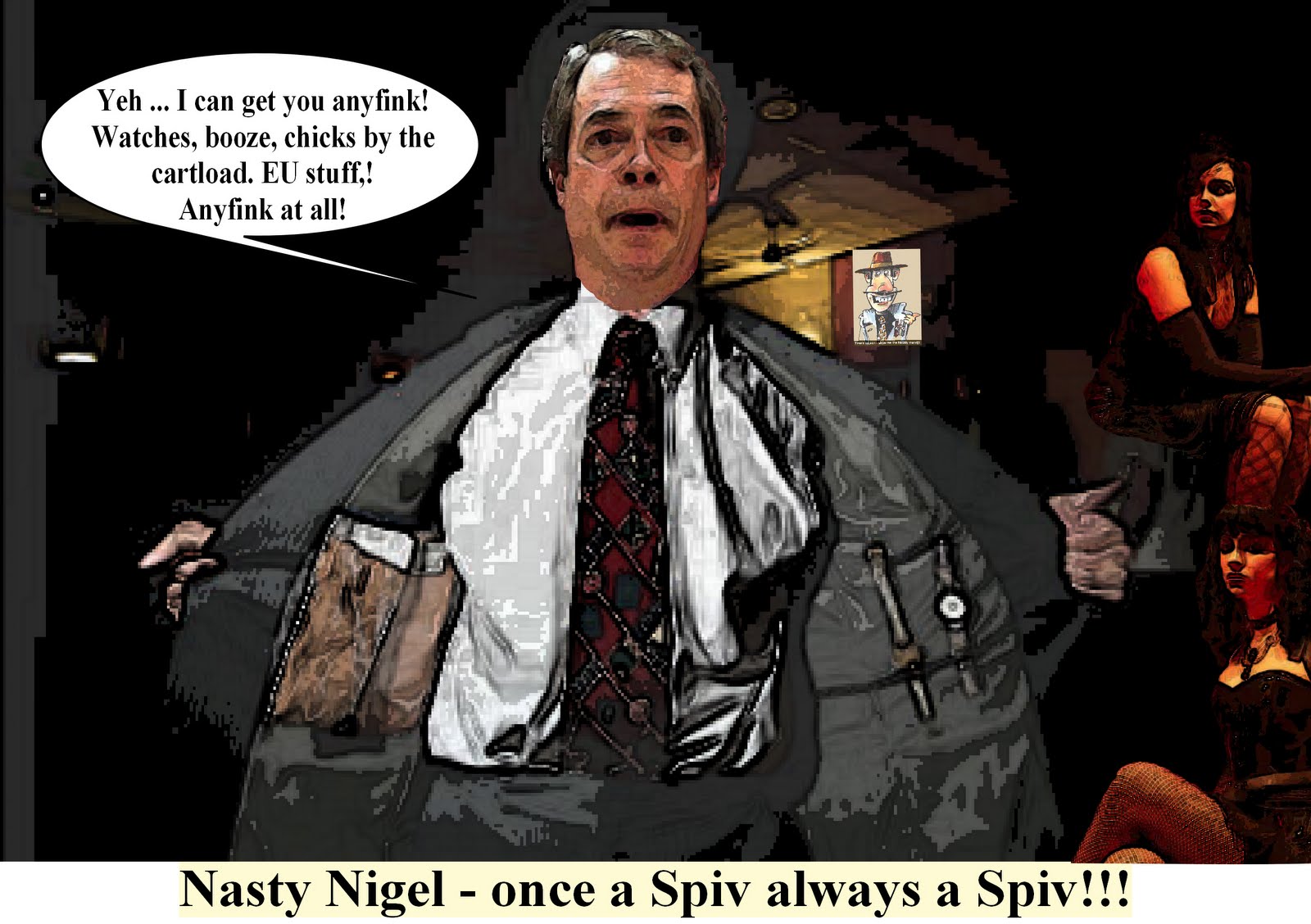 Junius on UKIP: Nigel Farage: UKIP's Mr Spiv