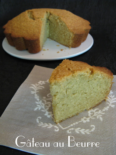 J'en reprendrai bien un bout...: Gâteau au beurre