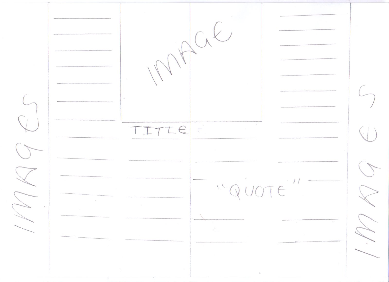 Mia's AS Media Coursework: Double Page Spread Idea 2