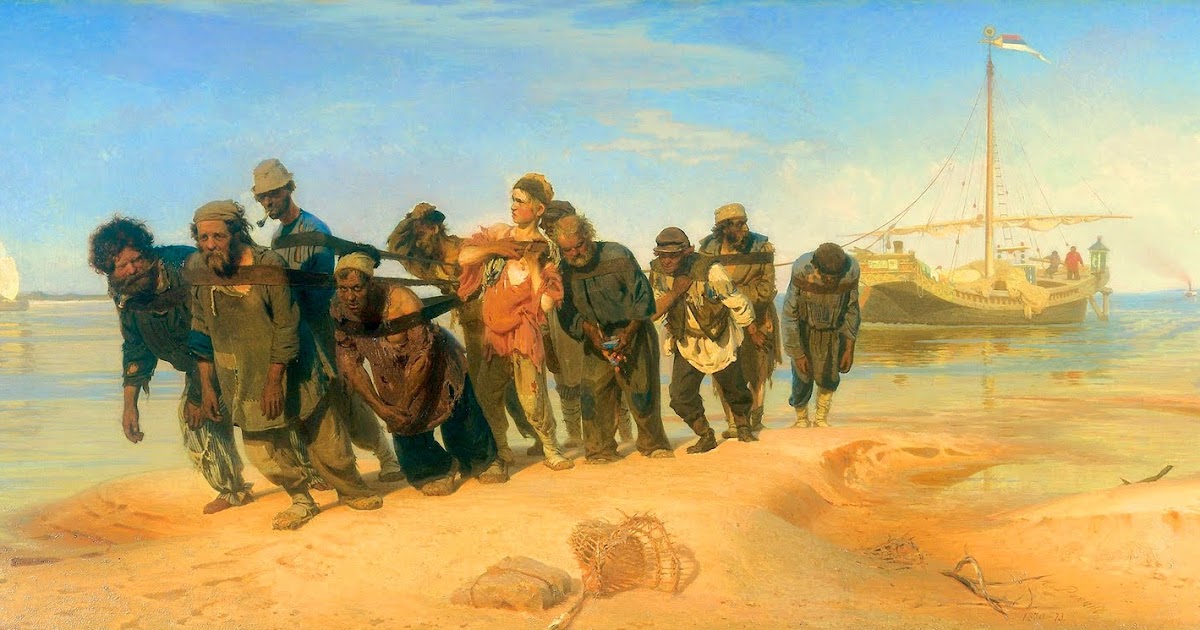 Planeta Historia: Bateleros del Volga, de Ilia Repin