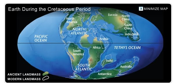 mother nature: cretaceous period