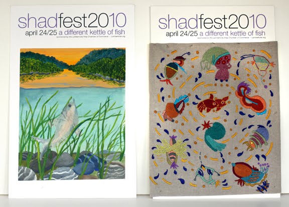 2010 Shad Festival Posters
