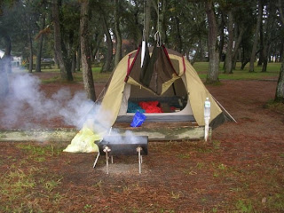 Green Grass and Blue Sky: Lake Biwa Camping