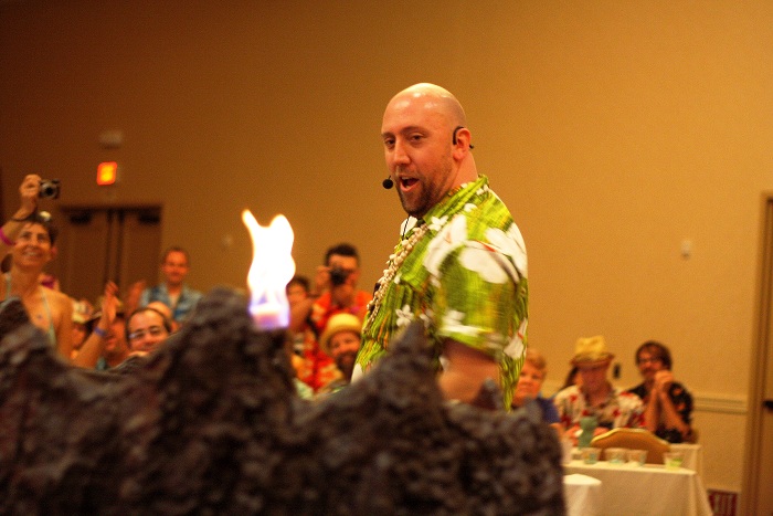 Rowley's Whiskey Forge: Martin Cate Blows the Lid (Almost) off Tiki Oasis