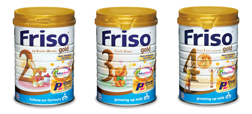 Infant Formula Baby Milk Powder Sale Bargain Price: Friso Gold 1 2 3 4