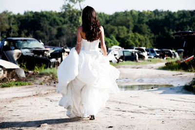 Denise Gonsales Photography: Trash The Dress - Junk Yard - Savannah ...