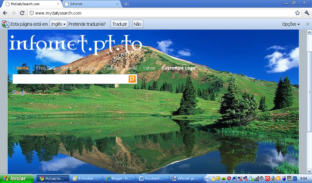 Colocar o navegador com o seu nome ~ Infornet
