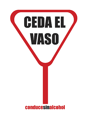 VoZwhE Blog: Cartel "Ceda el vaso" por:Drako