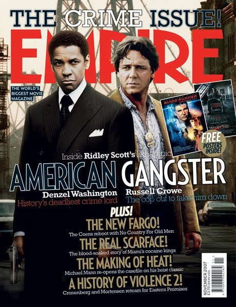 Nick Ogden A2 Media: 'American Gangster' Empire Film Magazine Front Cover