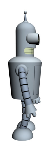 Des' projects or "Musings from the Shed": Designing the model of Bender