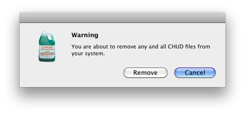 My MacBook Mini: VoodooHDA + CHUD = Kernel Panic