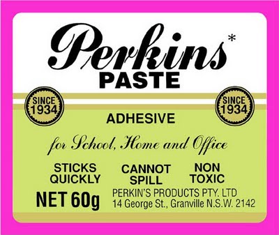 The Bruising Adventures of Girl Clumsy: Remember November: Perkins Paste