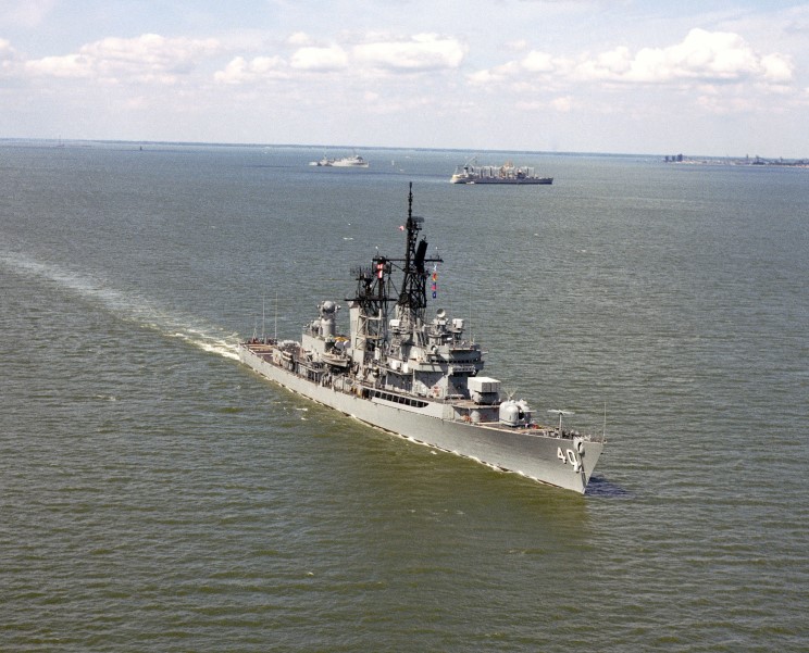 USS Coontz DLG-9/DDG-40: Photo of the Day: USS Coontz Haze Gray and ...