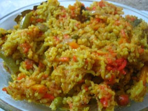 Riya's Recipe Blog: Vegetable Rice Pulaw