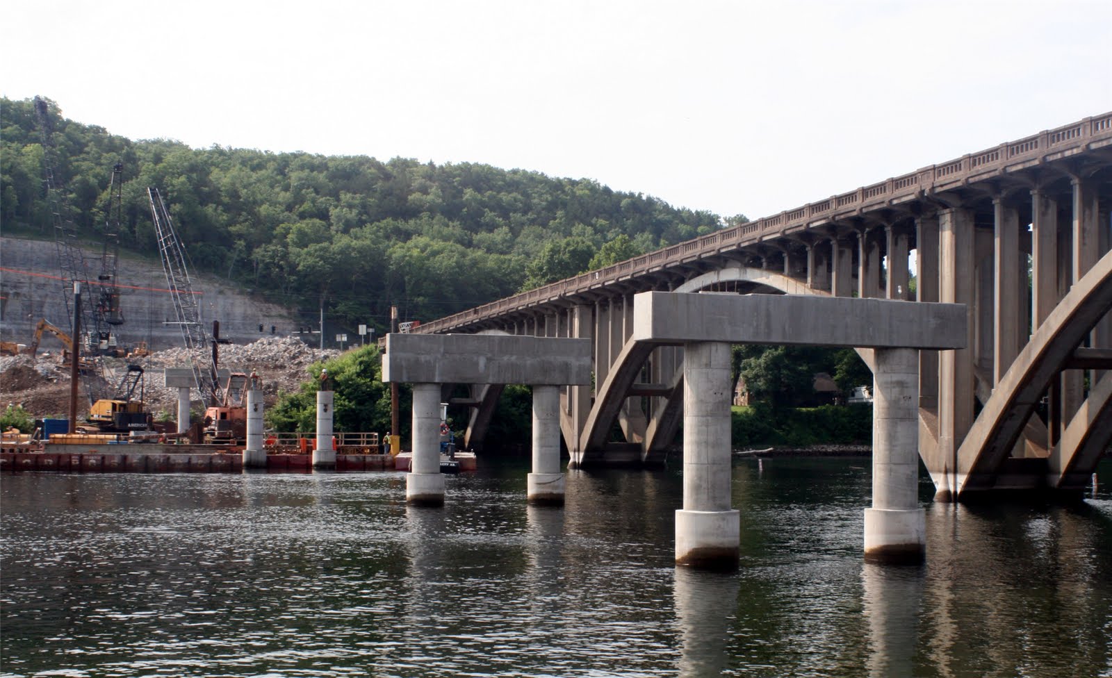 Forsythbiz: Bridge Progress in Hollister-Branson June 2010