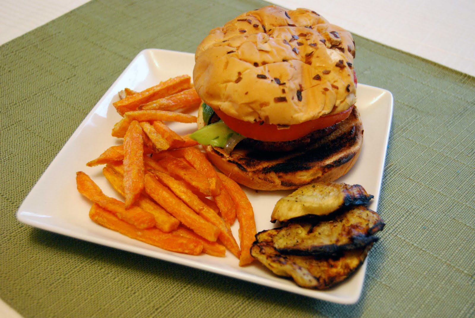 A Less Processed Life: What's For Dinner: Burgers with Fun Fixins'