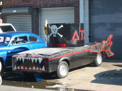 Flaming Zombie Monkeys: Animal House Deathmobile