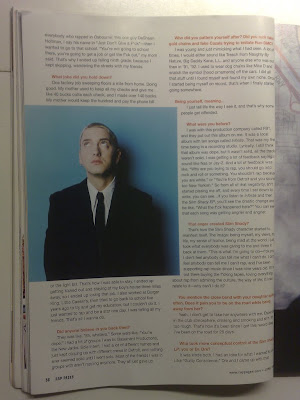 Rap Research Archive: Eminem interview in Rap Pages June 99