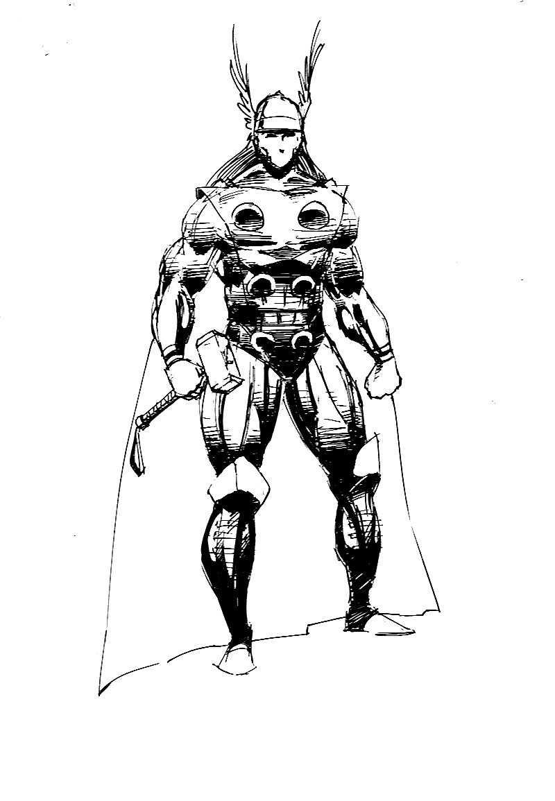 How To Draw Spider-man: The Mighty Thor