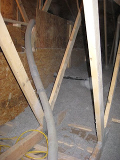 Cellulose Attic Insulation - Home Construction Improvement