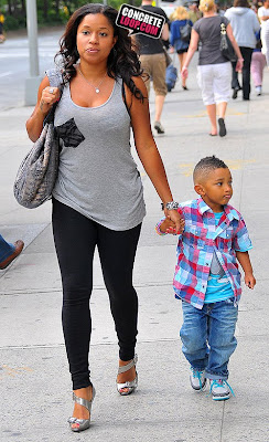 Around The Way Talk: MASHONDA (SWISS BEATS EX-WIFE) &SON