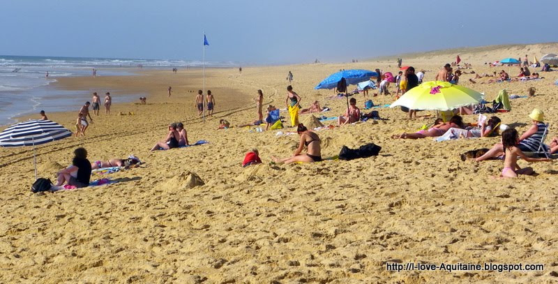 I love Aquitaine: Summer = Moliets Beach and Mussels