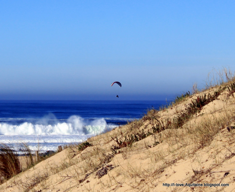 I love Aquitaine: Luxury: the Moliets beach in winter