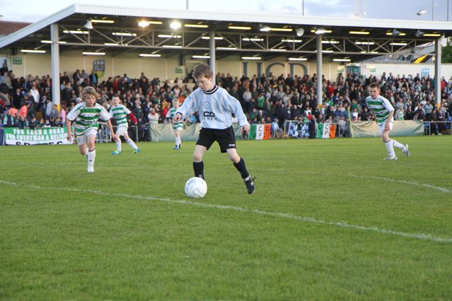 Mount Merrion Youths Football Club - In action: Half-time at UCD v Rovers