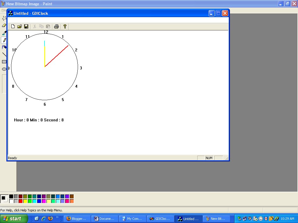Object Oriented Language Visual C++: VC++ Code For Drawing Analog and ...