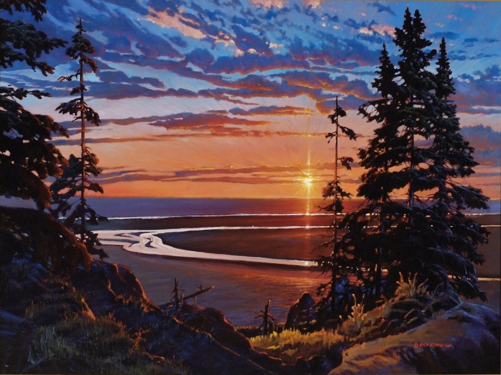 Rick Berg Fine Art: A few paintings from the show...