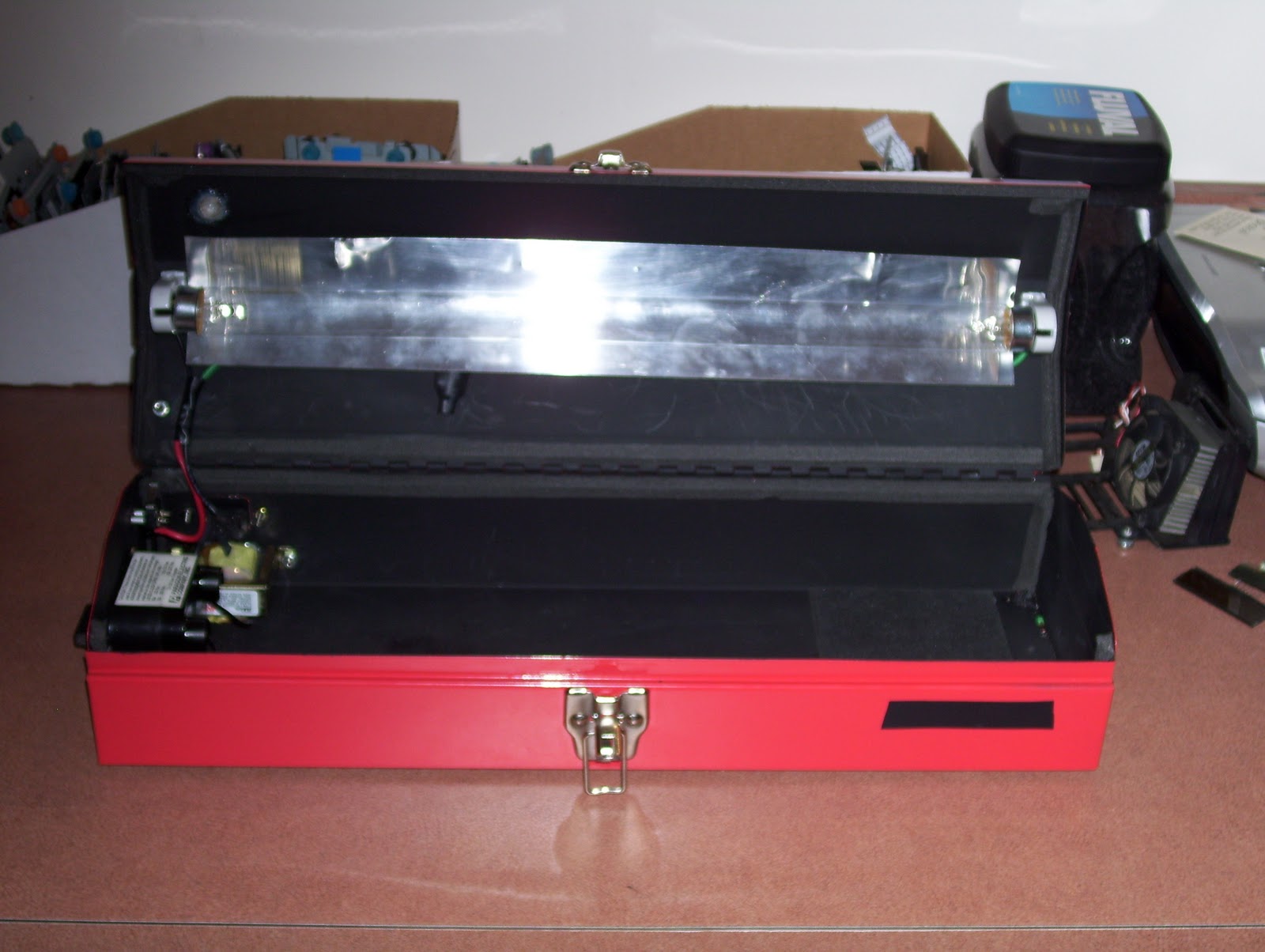 some assembly required: Huge Eprom Eraser