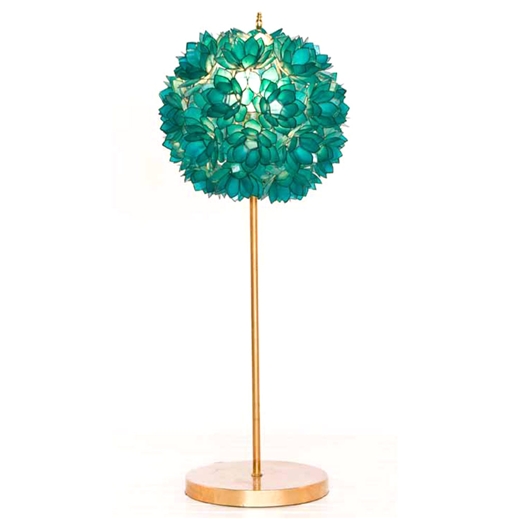 Worlds Away Venus Table Lamp Turquoise | Everything Turquoise