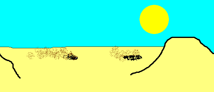 Pleiotropy: Muhammad is drawn towards a caravan